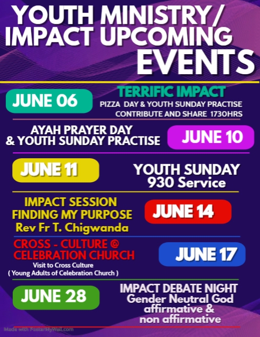 Copy of Upcoming Events | PosterMyWall