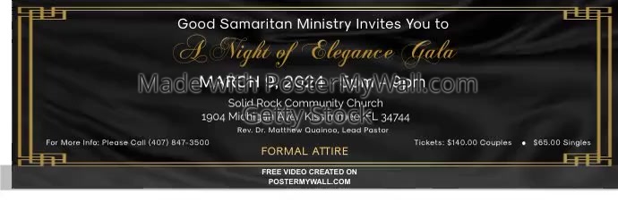 Copy of Regal Dinner Party Invitation Design | PosterMyWall