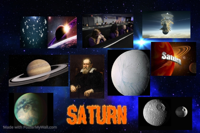 Copy of Rayne's Saturn project | PosterMyWall