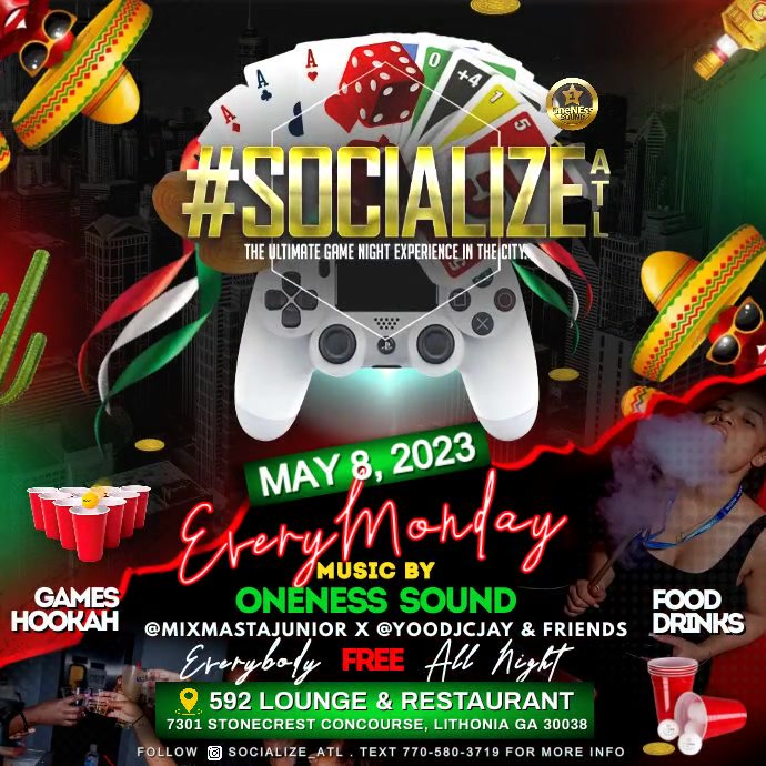 Socialize 3 (3) | PosterMyWall