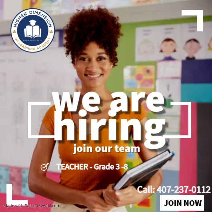 Join our team | PosterMyWall