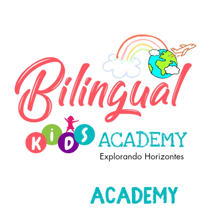 Bilingual kids academy logo | PosterMyWall