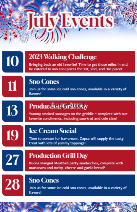 July Calendar | PosterMyWall