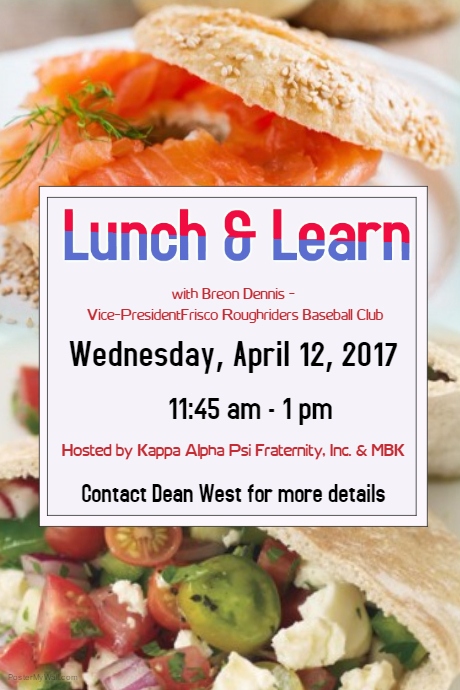 Copy of Copy of Lunch and Learn Poster bagel lunch | PosterMyWall