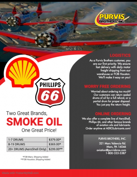 Smoke Oil Flyer 2021 | PosterMyWall