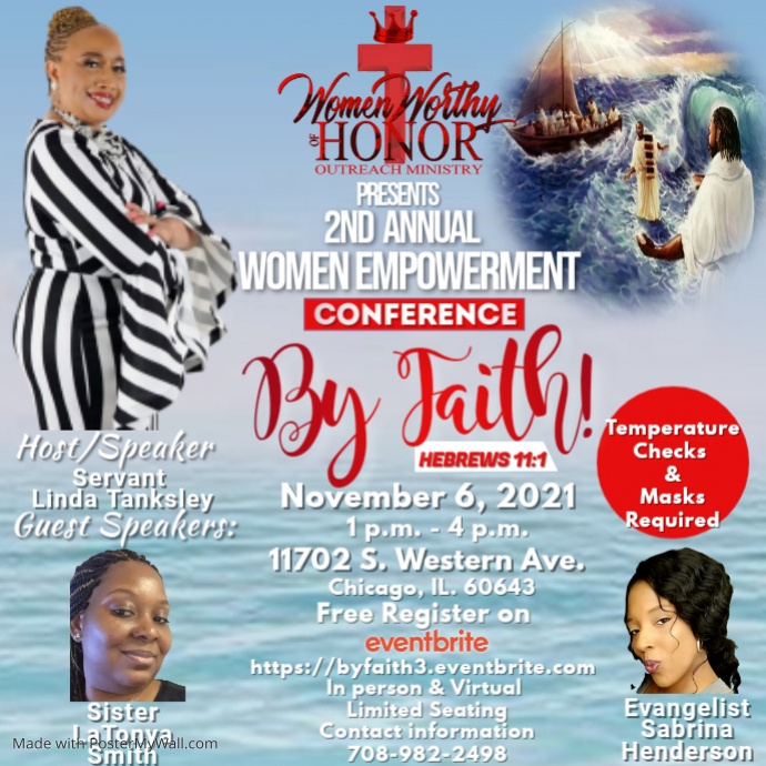 Copy of Women's conference flyer | PosterMyWall