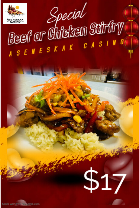 Valentines Chinese Food | PosterMyWall