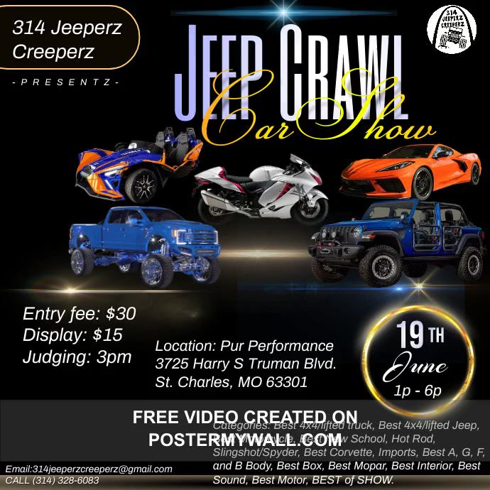 Copy of CAR SHOW AD TEMPLATE | PosterMyWall