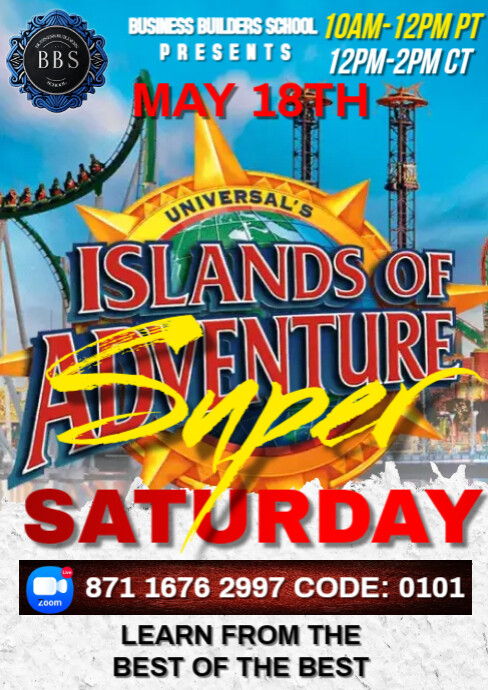 Saturday training | PosterMyWall