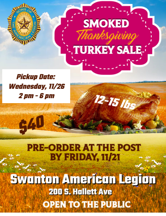 Thanksgiving Smoked Turkeys | PosterMyWall