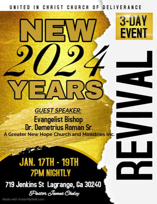 revival service | PosterMyWall