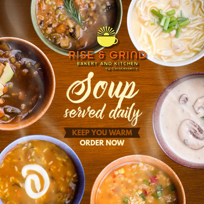 Winter Soup Service Post Template | PosterMyWall