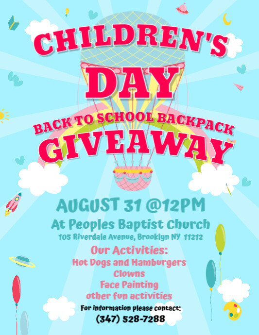 Copy of Children's Day Flyer | PosterMyWall