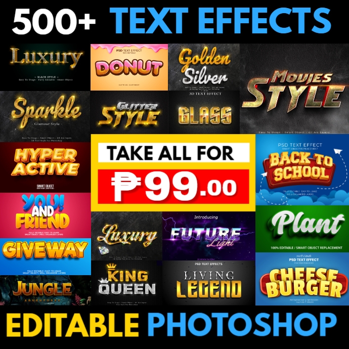 Text Styles | PosterMyWall