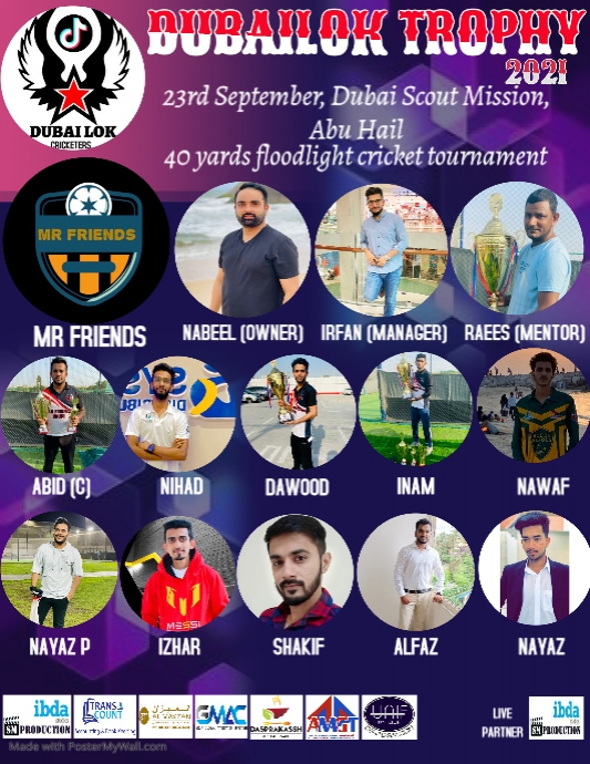 Copy of MR FRIENDS | PosterMyWall