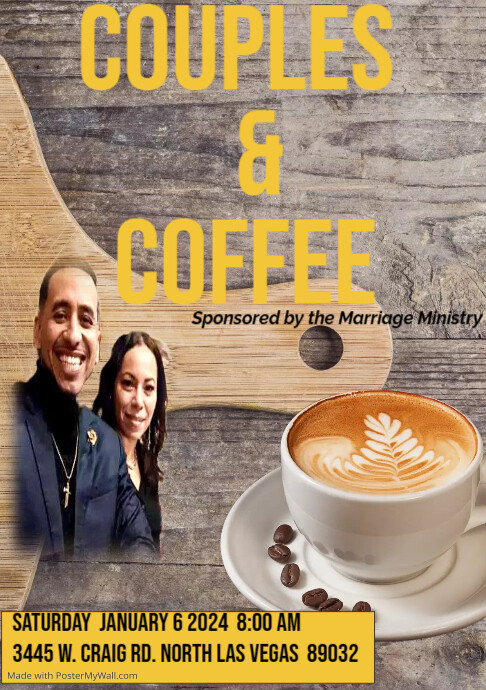 Copy of couples and coffee | PosterMyWall