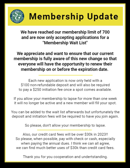 Membership Update August 2023 | PosterMyWall