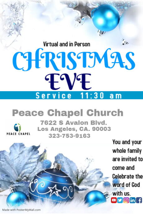 Copy of Christmas Event | PosterMyWall