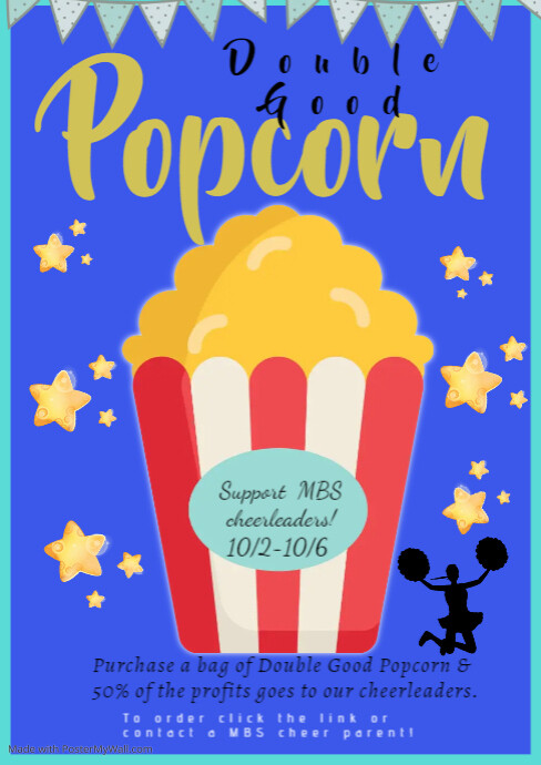 flyers template popcorn | PosterMyWall