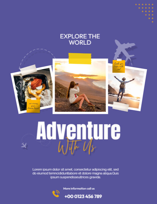 Adventure Travel Ads | PosterMyWall