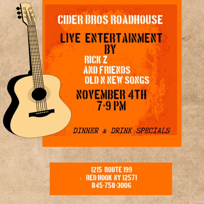 LIVE CONCERT POSTER | PosterMyWall