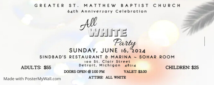 Copy of Copy of Copy of All white party (1) | PosterMyWall
