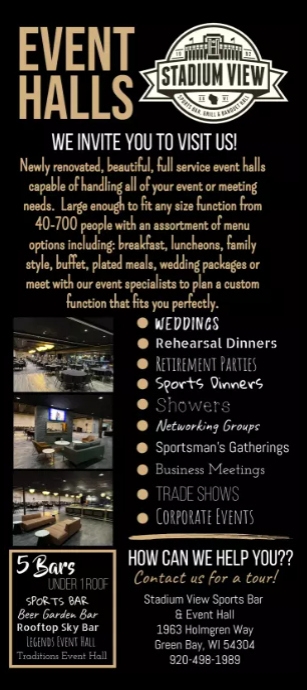 BQ RACK CARD WITH BORDER | PosterMyWall