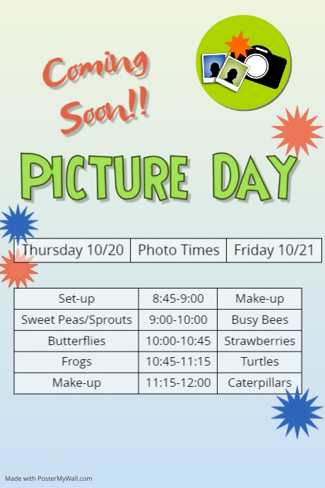 Copy of Picture Day | PosterMyWall