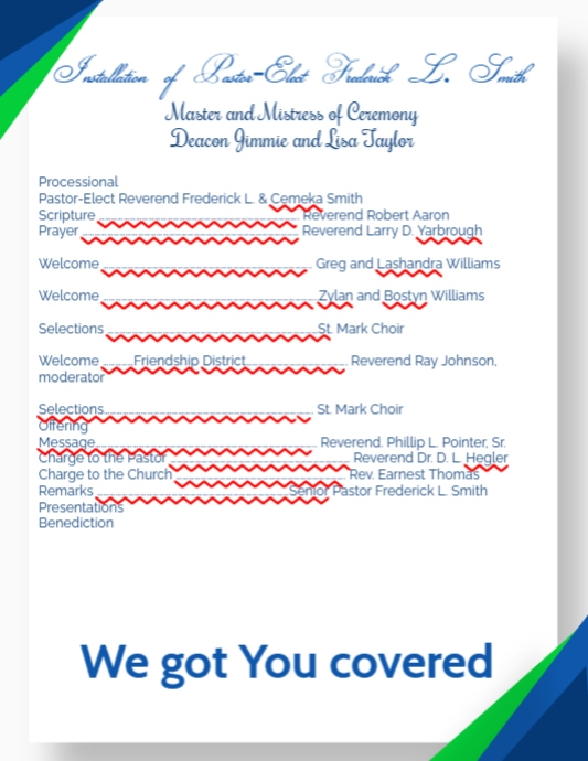 Copy of installation order of service | PosterMyWall