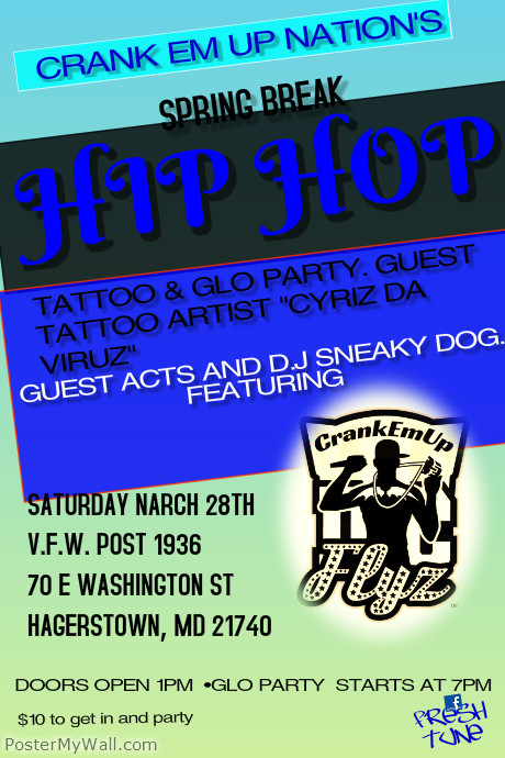 GLO PARTY | PosterMyWall