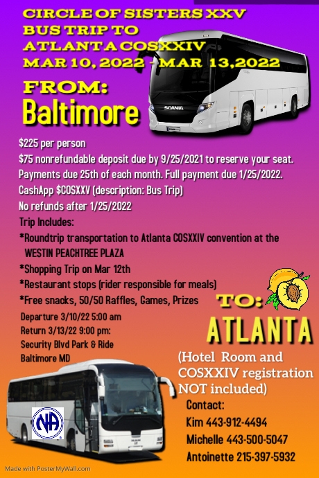 Copy of BUS TOUR FLYER | PosterMyWall