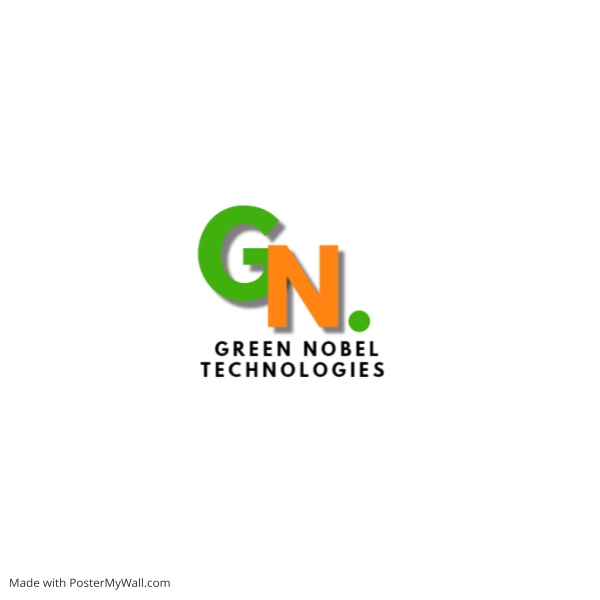 Copy of Green nobel tech logo | PosterMyWall