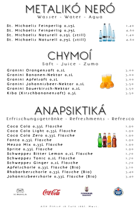Soft Getränke neue Schrift | PosterMyWall