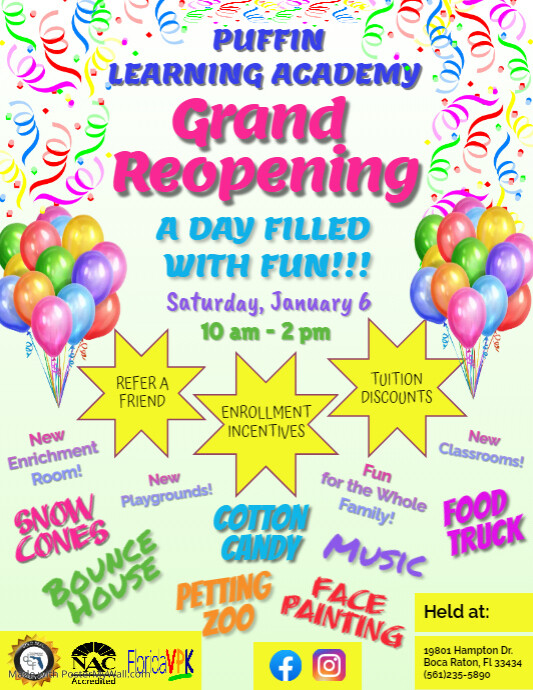 Grand Reopening Flyer | PosterMyWall