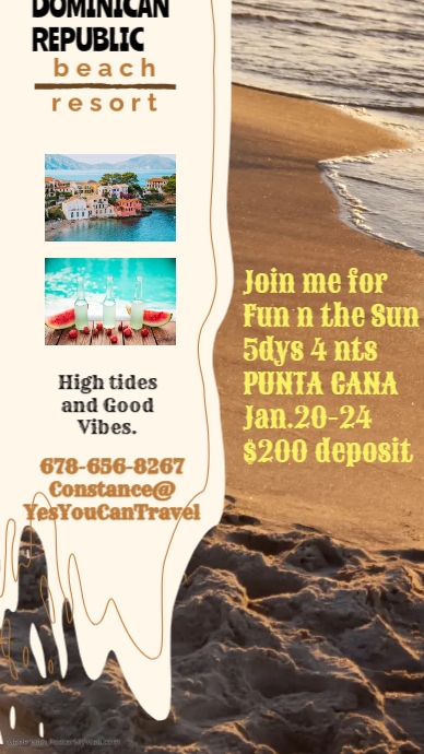 Copy of Beach Resort Template | PosterMyWall