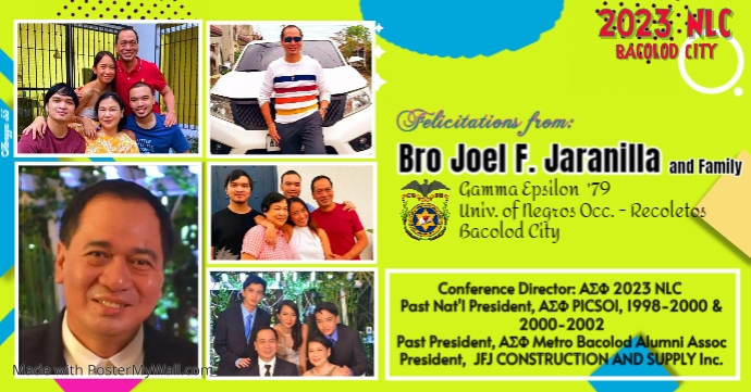 Copy of 2023 nlc ads joel poster | PosterMyWall