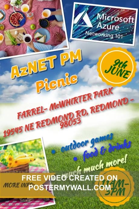 Picnic Ad Advertisement Flyer Poster | PosterMyWall