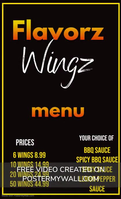 Wings Night | PosterMyWall