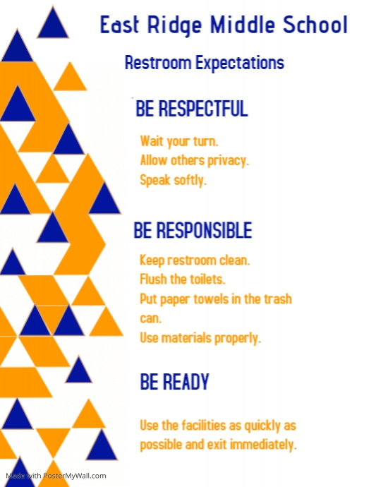 bathroom expectations | PosterMyWall