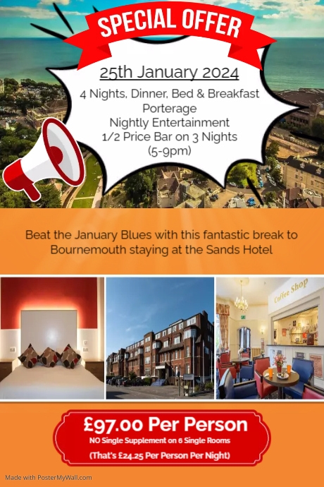 Copy of Bournemouth Special Offer | PosterMyWall