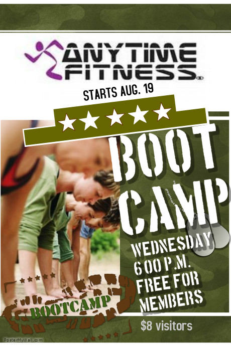 Aug 2015 Boot Camp | PosterMyWall
