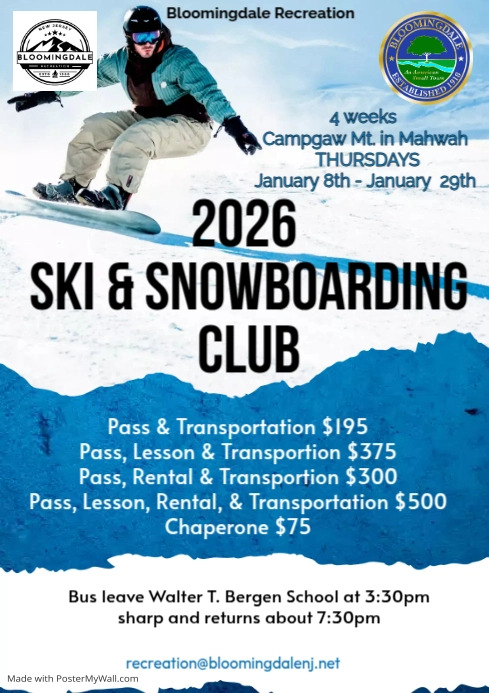 Ski & Snowboard Flyer | PosterMyWall