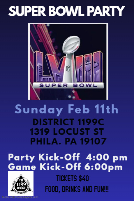 Superbowl Party | PosterMyWall