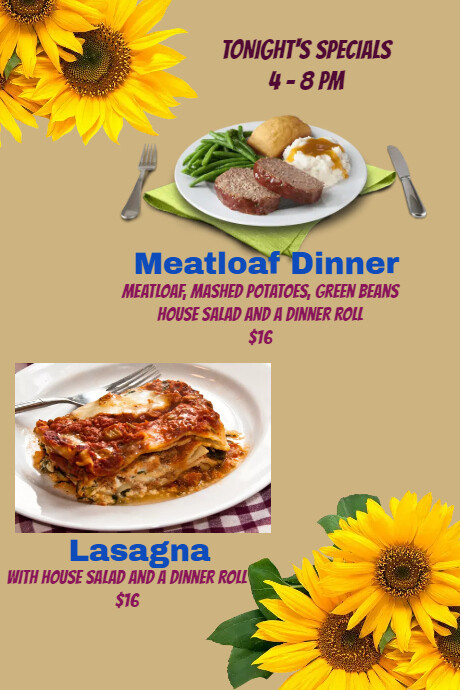 Meatloaf Event Template | PosterMyWall