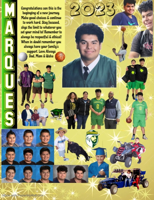 Yearbook Dedication | PosterMyWall