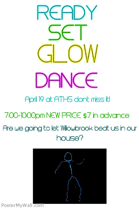 READY SET GLOW DANCE | PosterMyWall