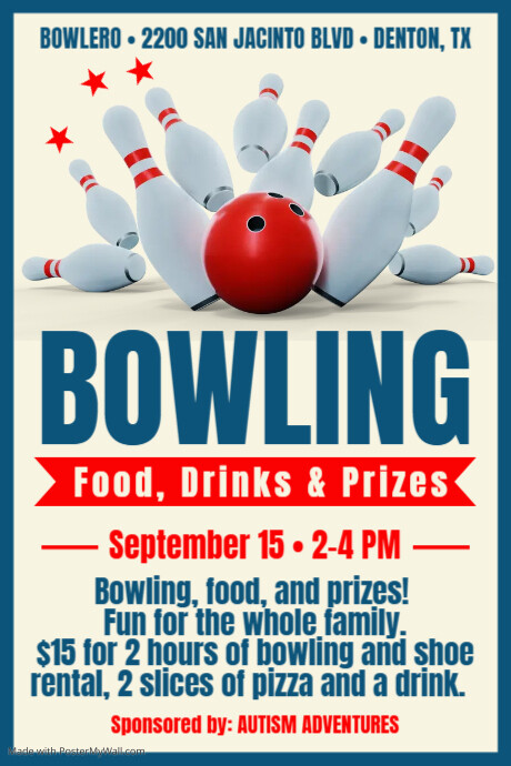 BOWLING POSTER | PosterMyWall