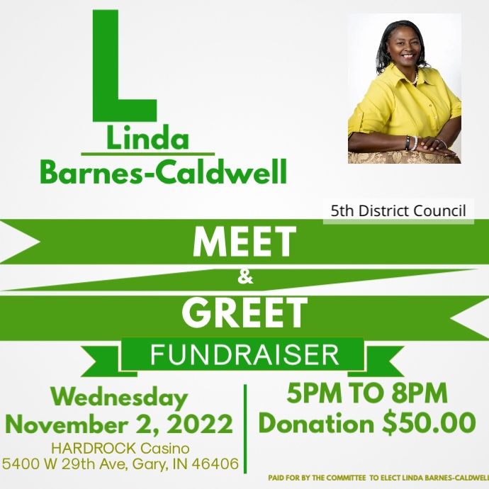 POLITICAL CAMPAIGN MEET & GREET FUNDRAISER | PosterMyWall