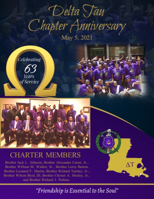 Copy of Delta Tau Chapter Anniversary | PosterMyWall