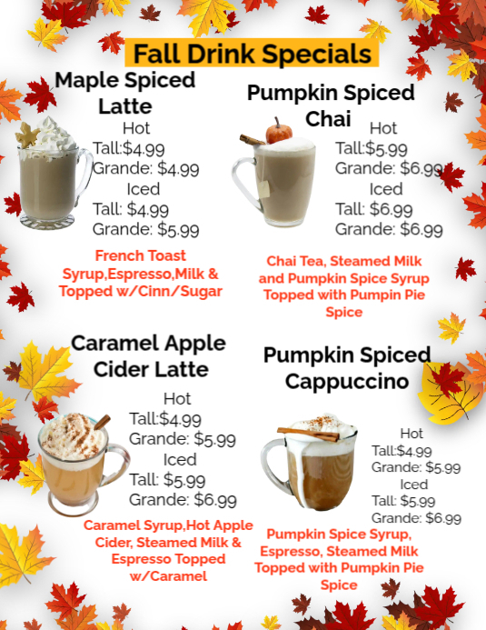 Autumn Party, fall party flyer (1) | PosterMyWall